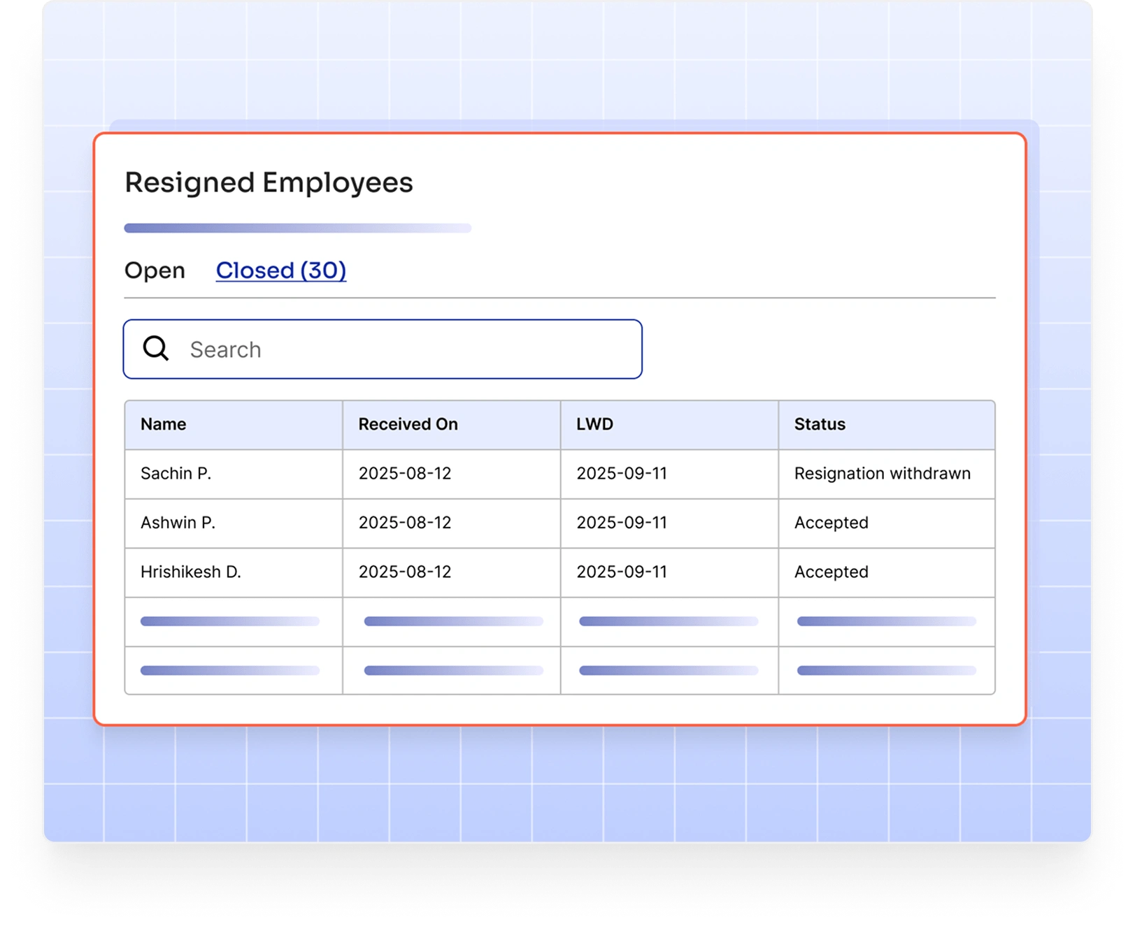 Paperless Process | Exit Management System | Ascent